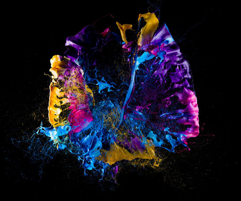 Colores explosivos por Fabian Oefner ⋮ Pixelismo